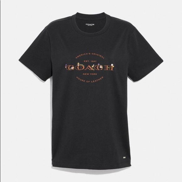 Coach | Tops | Copy Coach Flower Stitches Tshirt | Poshmark